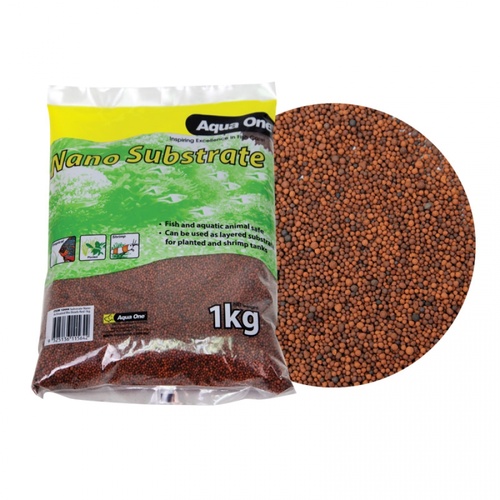 Aqua One Nano Substrate Activated Ceramic Bio Beads Red 1kg